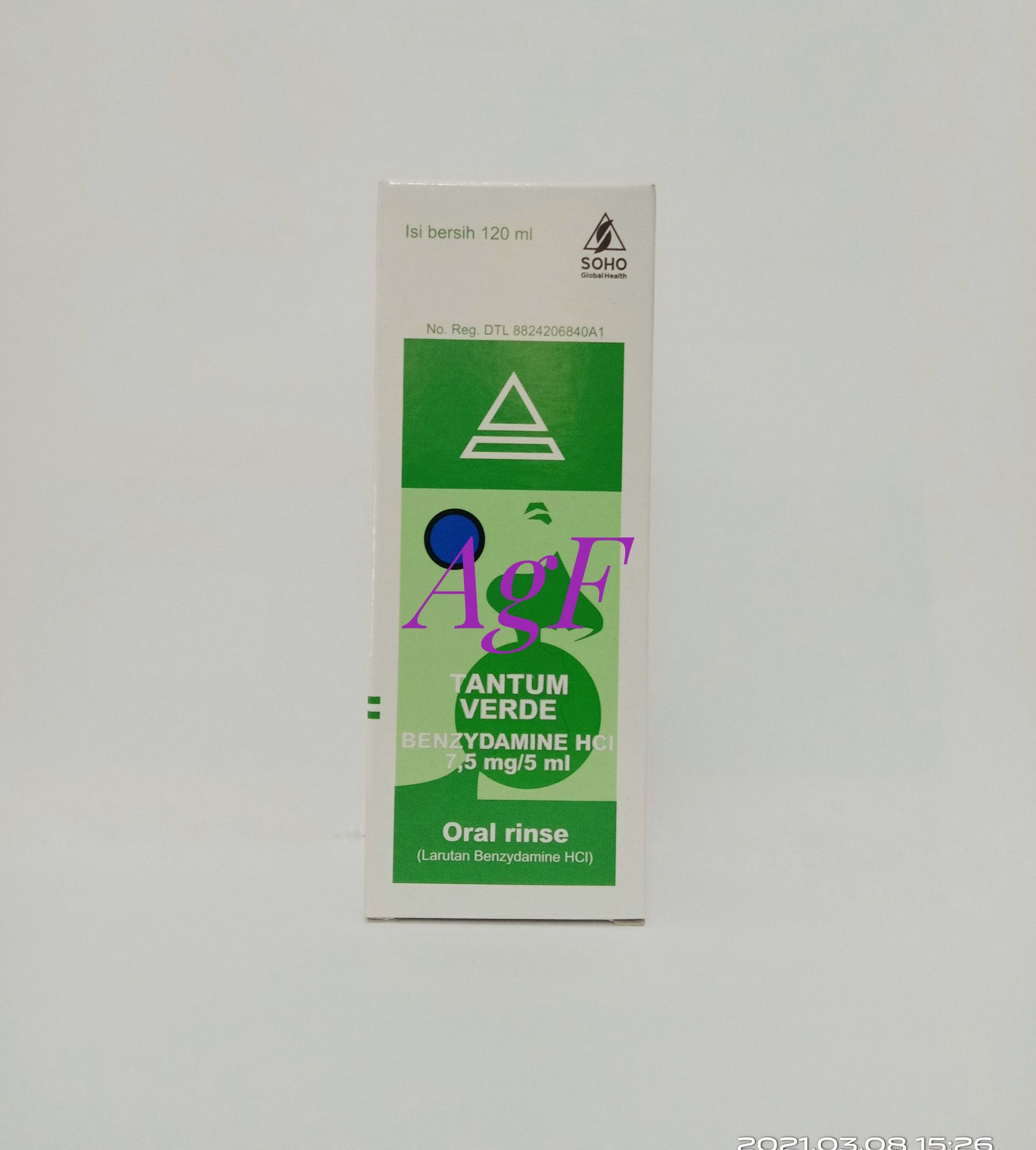 Tantum Verde Oral Rinse (Obat Kumur) 120mL (Soho) | Lazada Indonesia