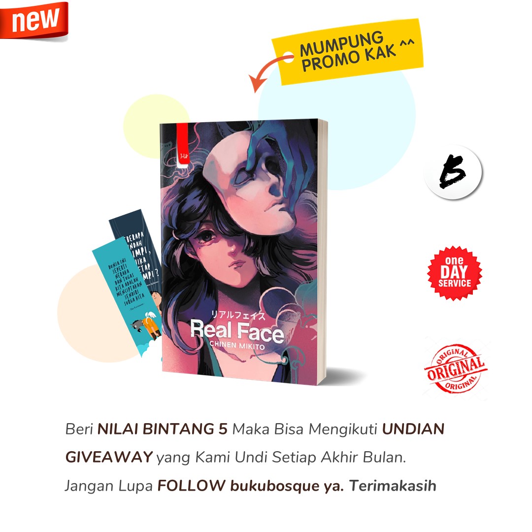 Buku Novel - Real Face - Haru | Lazada Indonesia