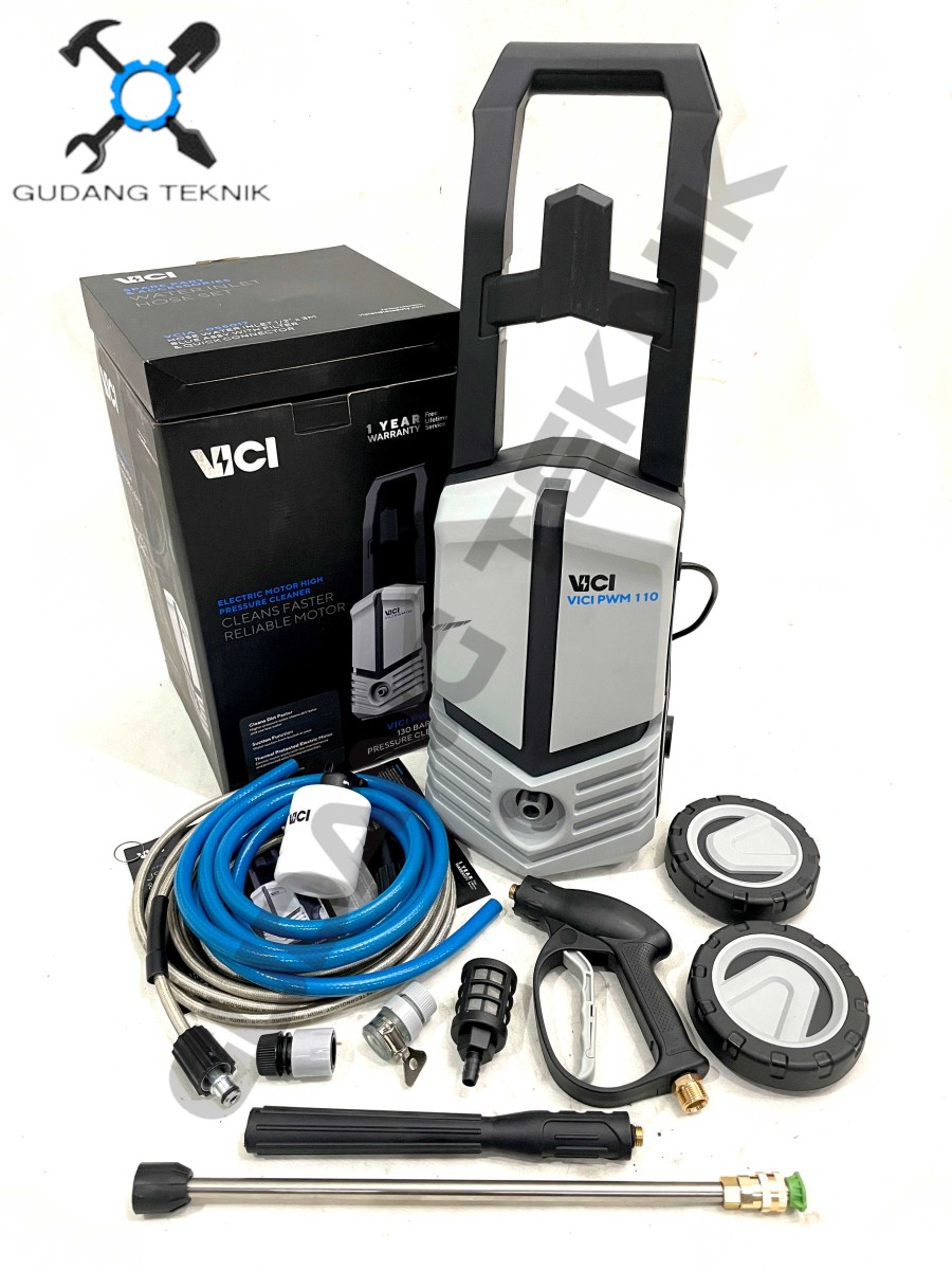 JET CLEANER VICI PWM 110 / Mesin Jet Cleaner Cuci Steam Mobil Motor PWM110 - High Pressure ...
