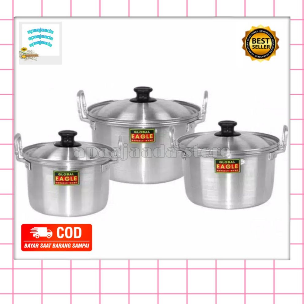 panci eagle 16 cm / panci stainless kecil / panci masak air | Lazada ...