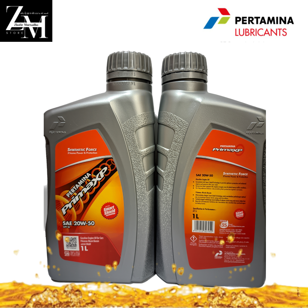 Prima XP 20W50 1lt 100% ASLI PERTAMINA | Lazada Indonesia