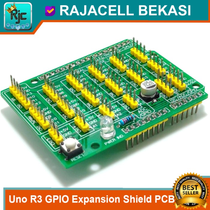 Uno R3 GPIO Expansion Shield PCB Prototype Shield Arduino Uno Wemos D1 ...