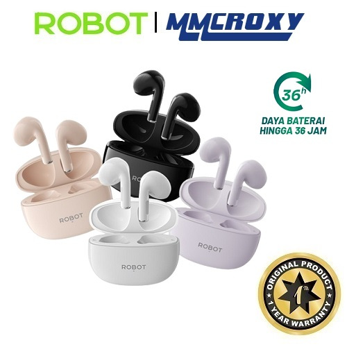 Robot T10S Flybuds Earphone Wireless Semi In Ear TWS Earbuds IPX4 ...
