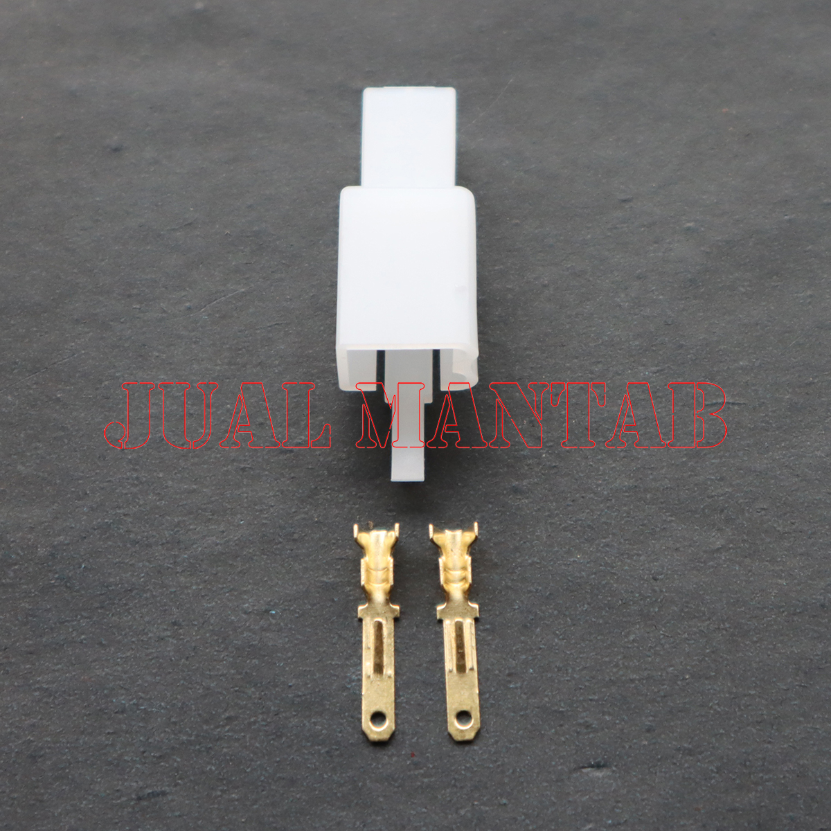 Socket + Skun 2 PIN Mini Motor Mobil - Soket Sambungan Kabel Male ...
