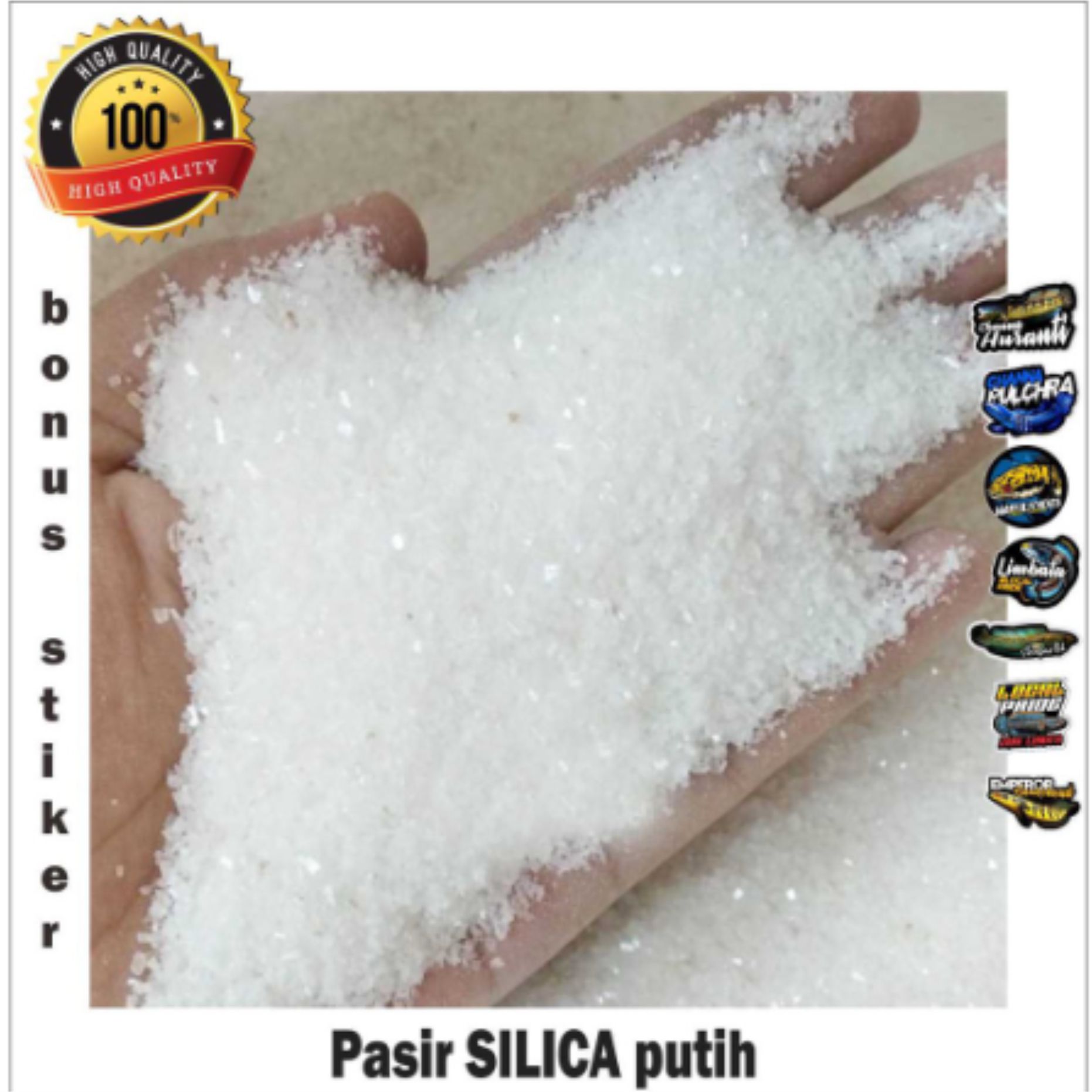 Pasir silika / pasir silika No.1 / pasir silika putih halus / pasir ...