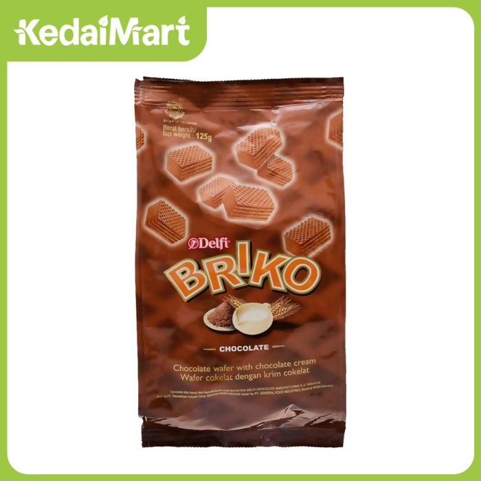 Selamat Wafer Chocolate Briko 125 Gram | Lazada Indonesia