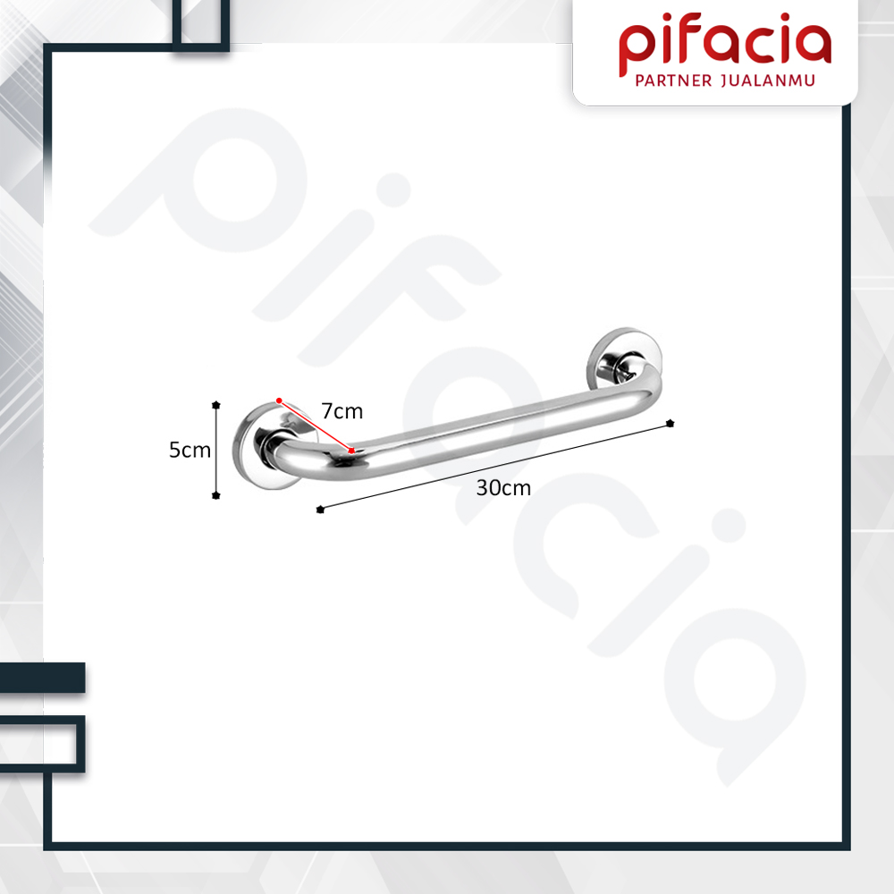 Pegangan Gantungan Kamar Mandi Pintu Tangga Handle Stainless Steel ...