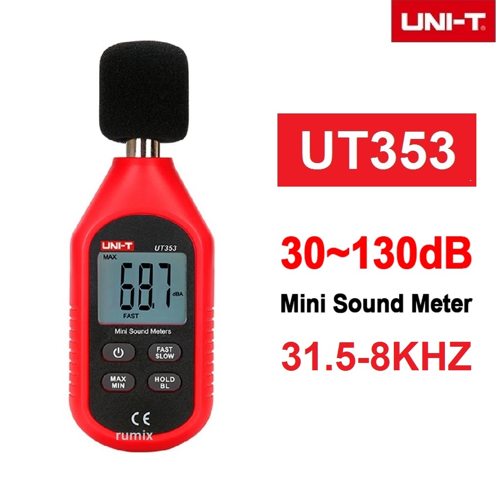 UNI-T UT353 Sound Noise Level Meter Desibel Desible Alat Pengukur Suara ...