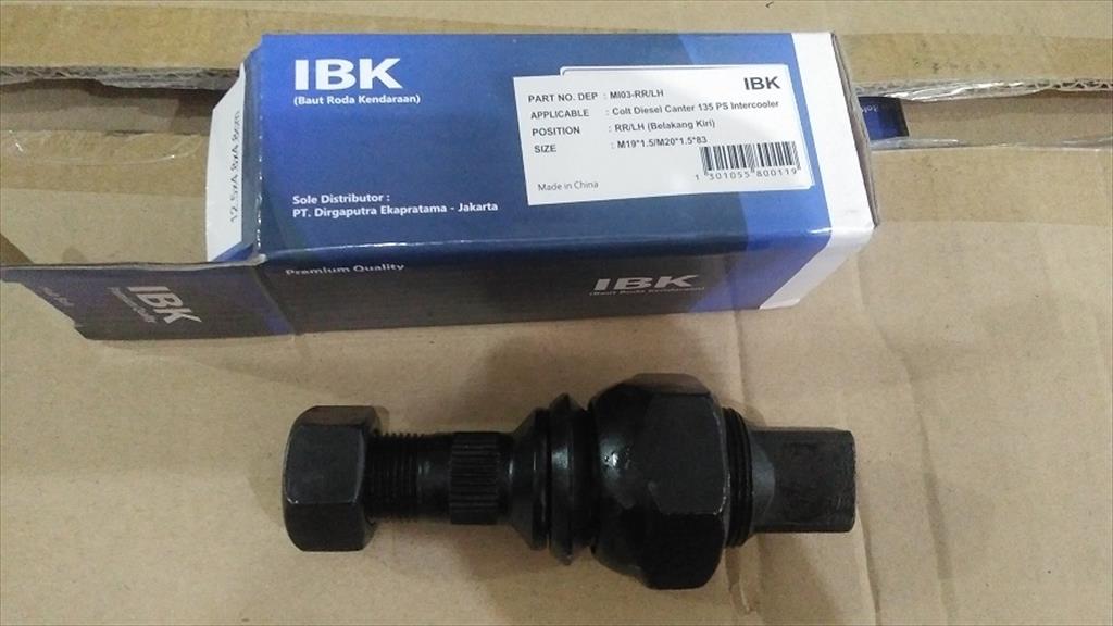 Baut Roda Hub Bolt Truk Canter PS110 PS125 IBK Belakang Kiri IBK | Lazada Indonesia