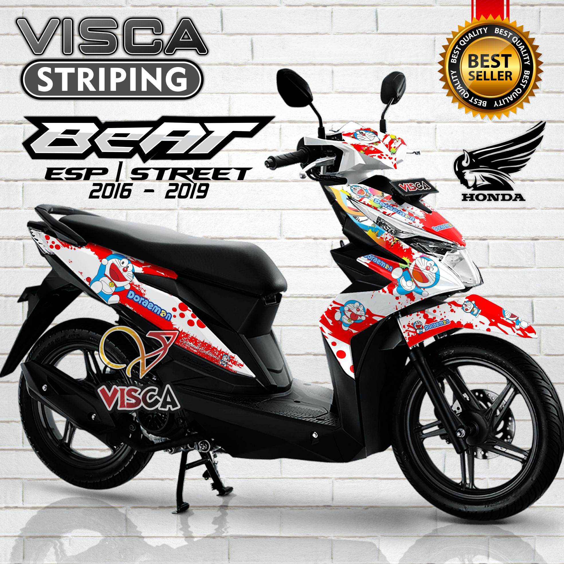 Stiker Striping Beat Esp 2016 - 2019 Stiker Striping Beat Street 2016 ...