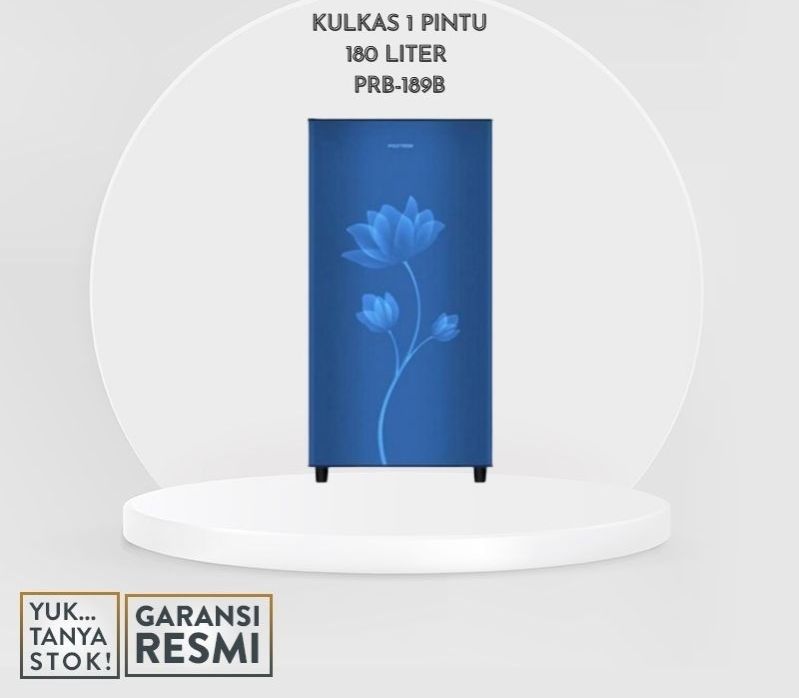Polytron PRB-189B Kulkas 1 Pintu 180 Liter 75 Watt | Lazada Indonesia