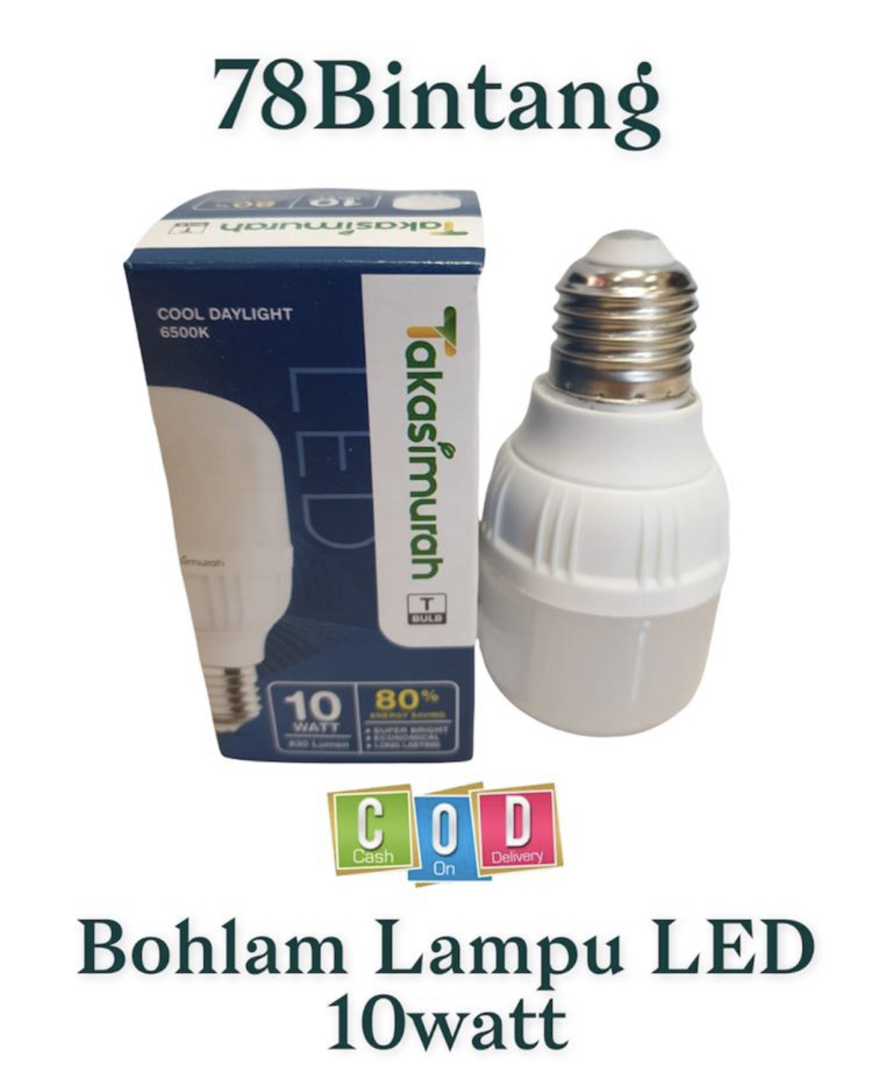 78Bintang LAMPU LED MURAH 10WATT / BOHLAM LED CAPSULE 10WATT TAKASIMURAH / LAMPU LED 10WATT ...