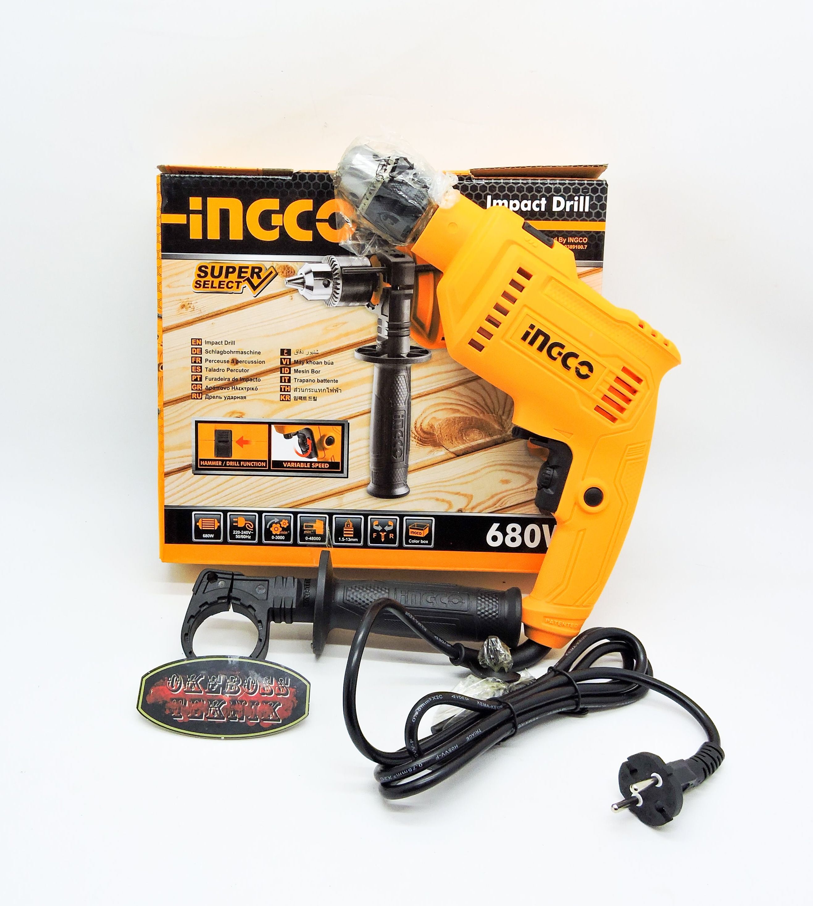 Mesin Bor 13 mm ID6808 Inco | Lazada Indonesia