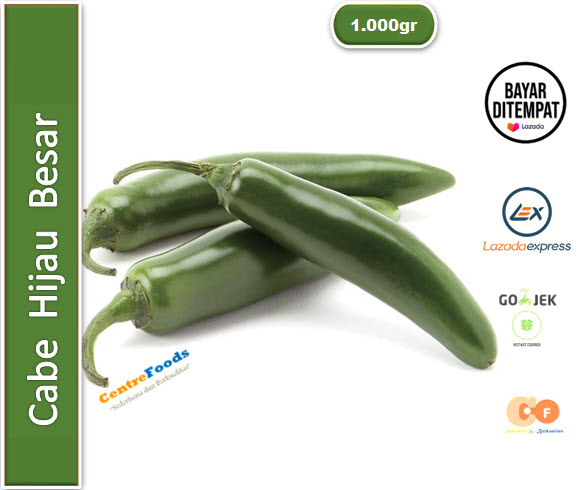 Cabe Hijau Besar | TW [ Harga Per KG ] | Lazada Indonesia
