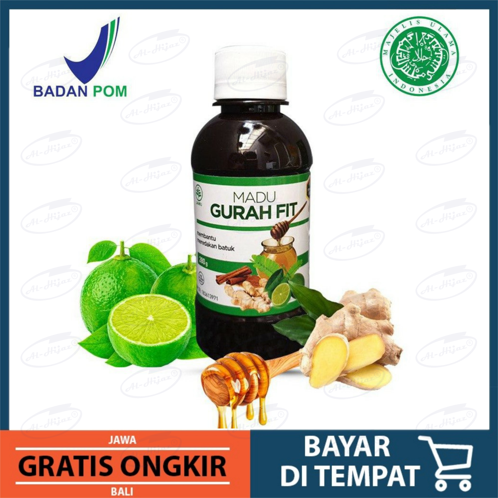 Madu GurahFit Herbal Alami - gurah pilek batuk Gurah Fit | Lazada Indonesia
