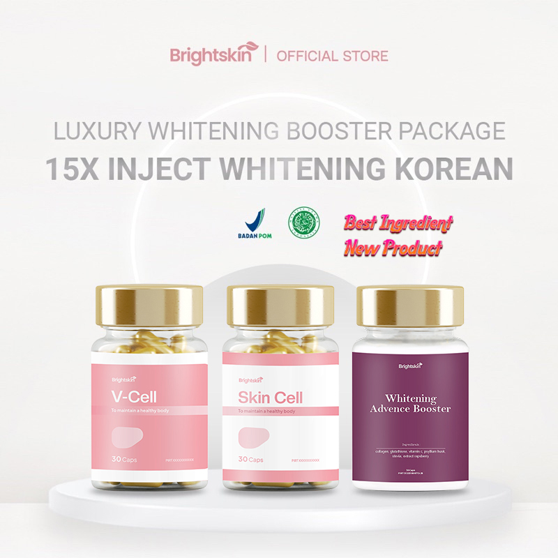 luxury whitening booster package - 15x inject whitening korean Skin ...
