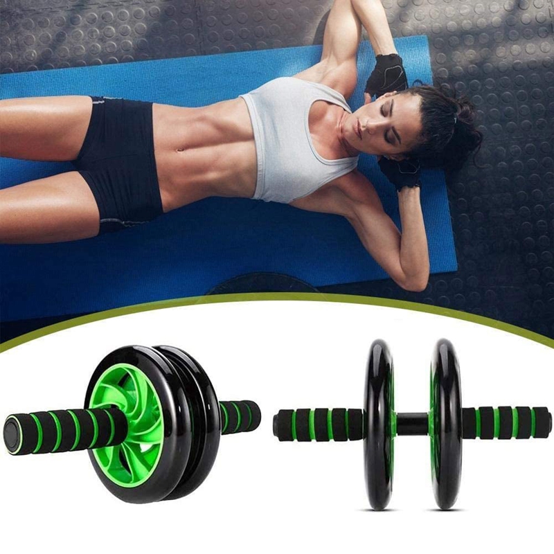 Abdominal Ab Wheel Muscle Sport No Noise Trainer Gymnastic Roller with ...