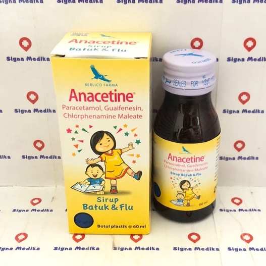 Anacetin Sirup 60ml - obat Batuk Pilek Anak | Lazada Indonesia