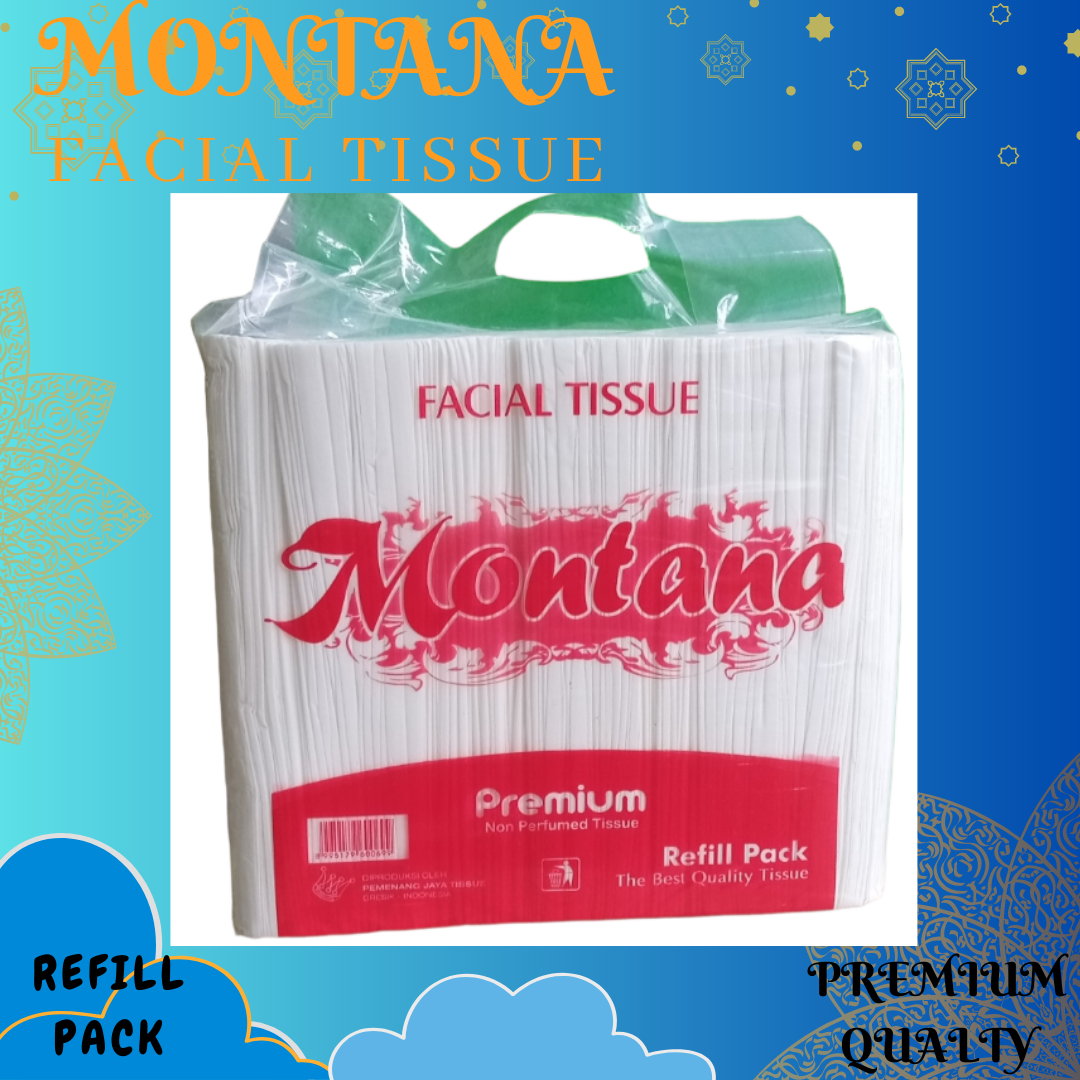 Refill Pack 600 Gram - Tissue Facial 600g - Tissue Facial Montana ...