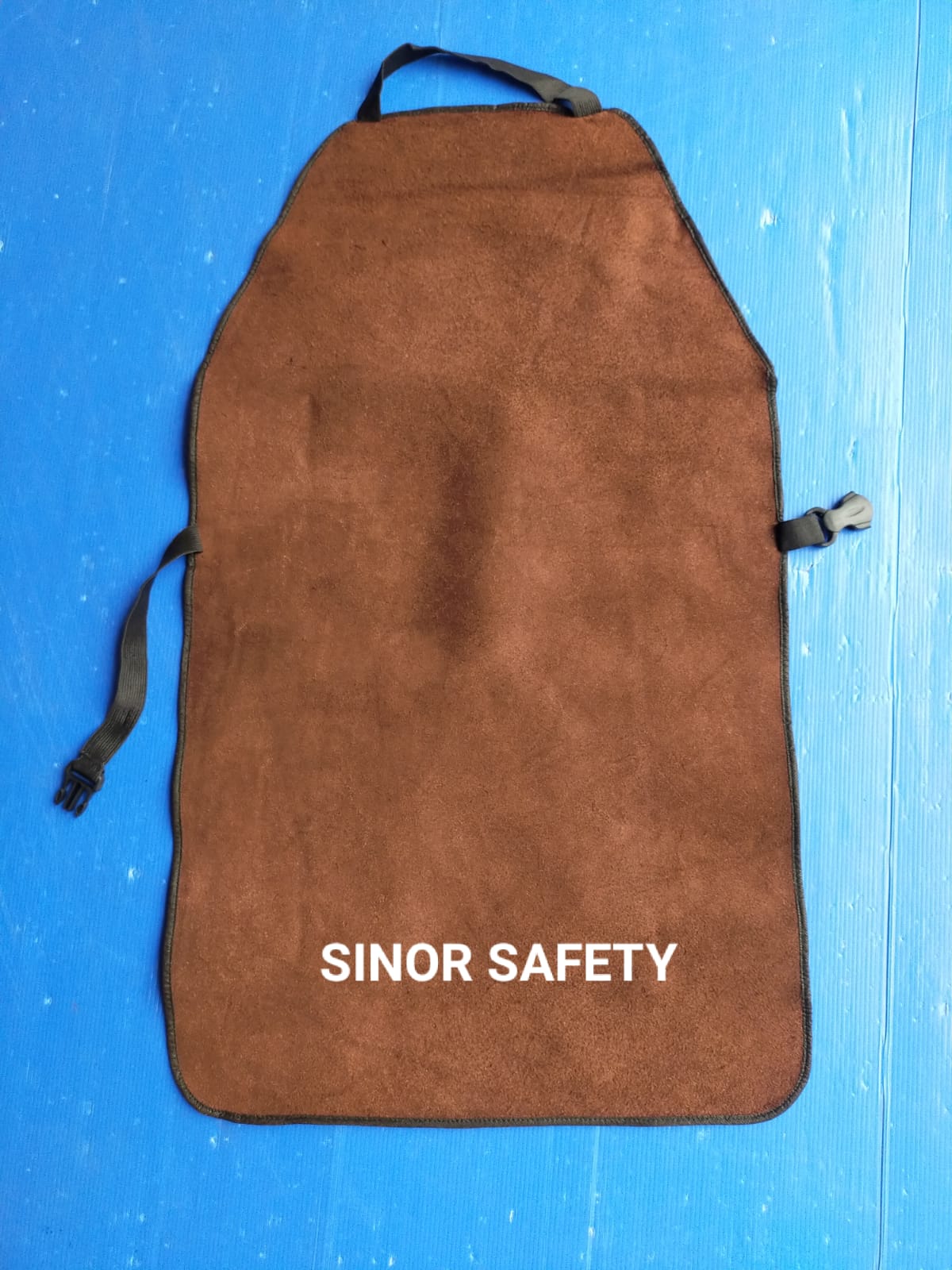 Apron Las DADA Kulit Sapi Warna Cokelat | Lazada Indonesia