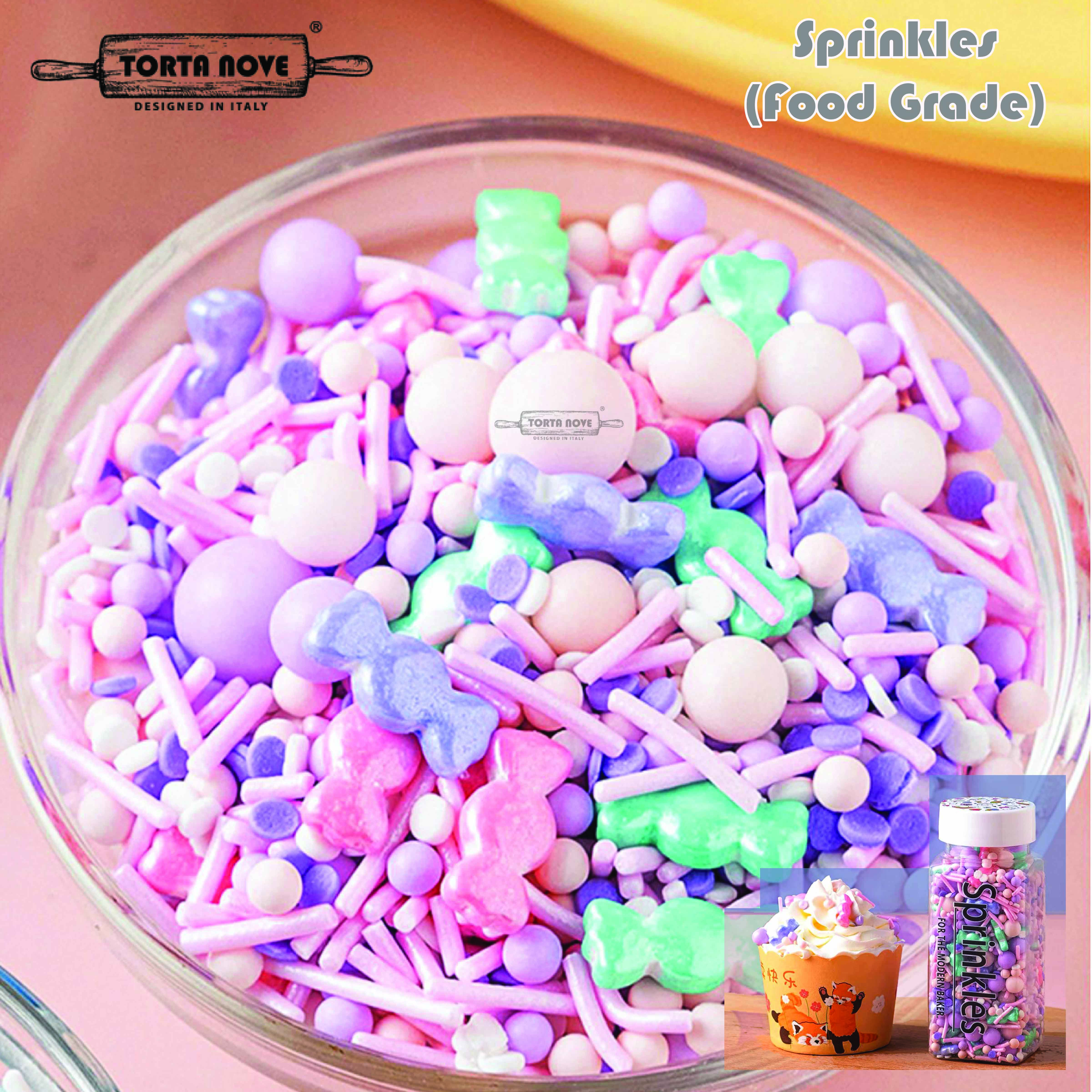 Trimit Gula FOOD GRADE Sprinkel kue imlek Gula Dekorasi Edible SPRINKLE ...