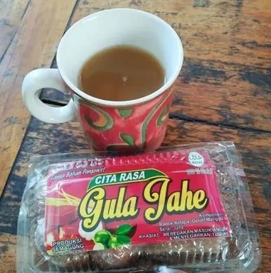 Gula Jahe Alami yogyakarta isi 9 butir, jahe gula jawa, wedang jahe ...