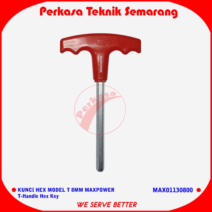 MAXPOWER KUNCI HEX MODEL T 8mm 10mm T-HANDLE HEX KEY | Lazada Indonesia