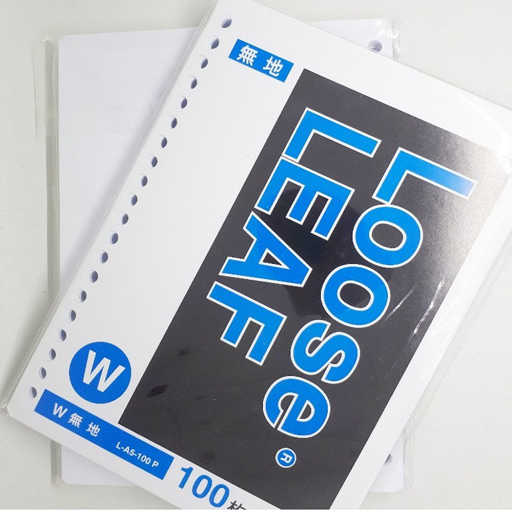 Toyo Loose Leaf Isi Binder Polos A5 100 L-A5-100P | Lazada Indonesia