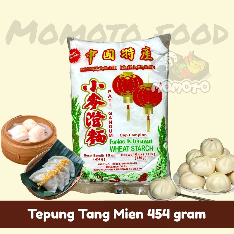 Tepung Tangmien Cap Lampion 454g / Teng Mien / Tepung Dimsum / Pati ...