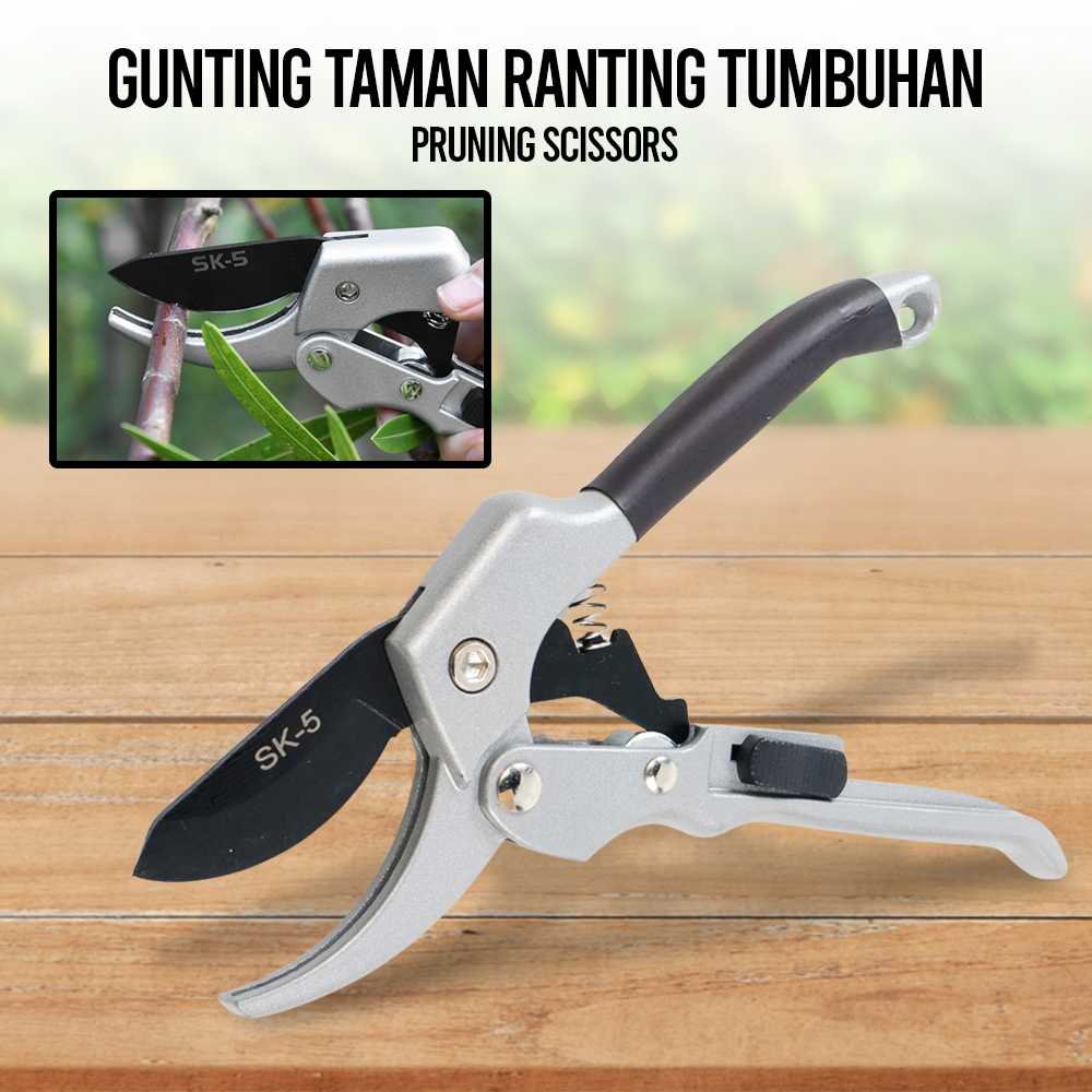 BEST SELLER UrPro Gunting Taman Ranting Tumbuhan Bunga Pruning Scissors ...