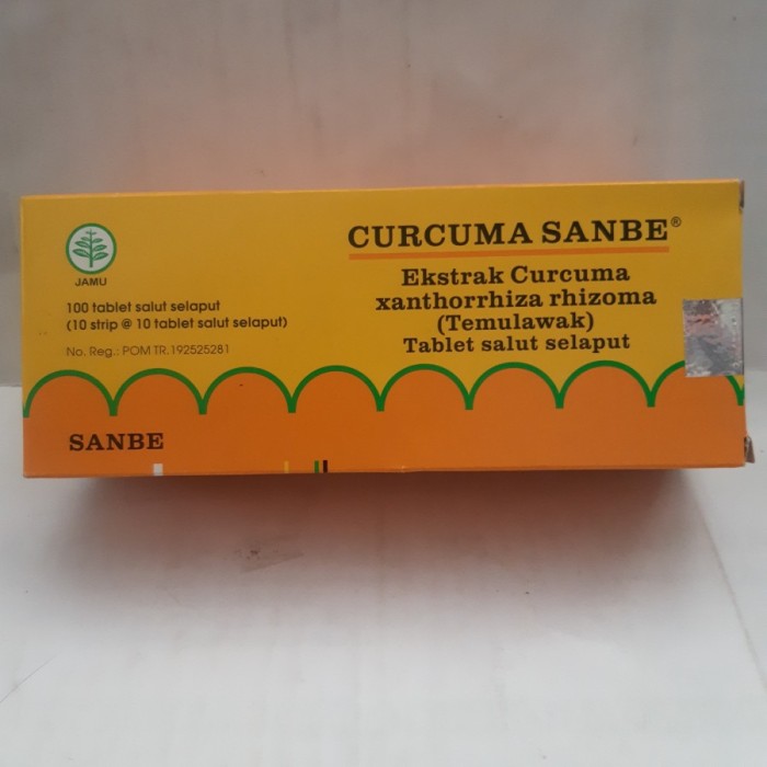 curcuma sanbe box 100 tablet | Lazada Indonesia