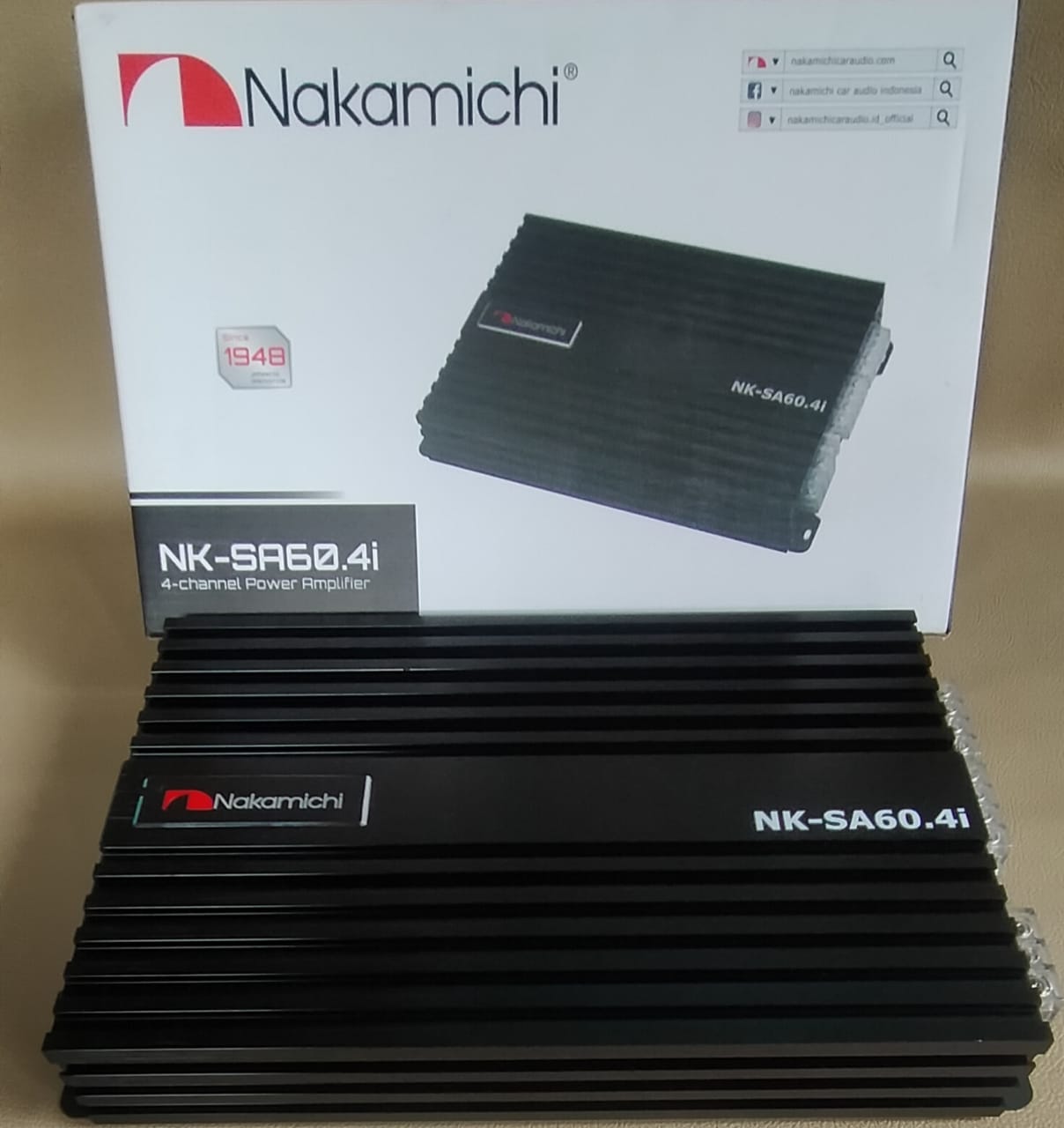 Power Amplifier 4 Channel Nakamichi NK-SA60.4i - New | Lazada Indonesia
