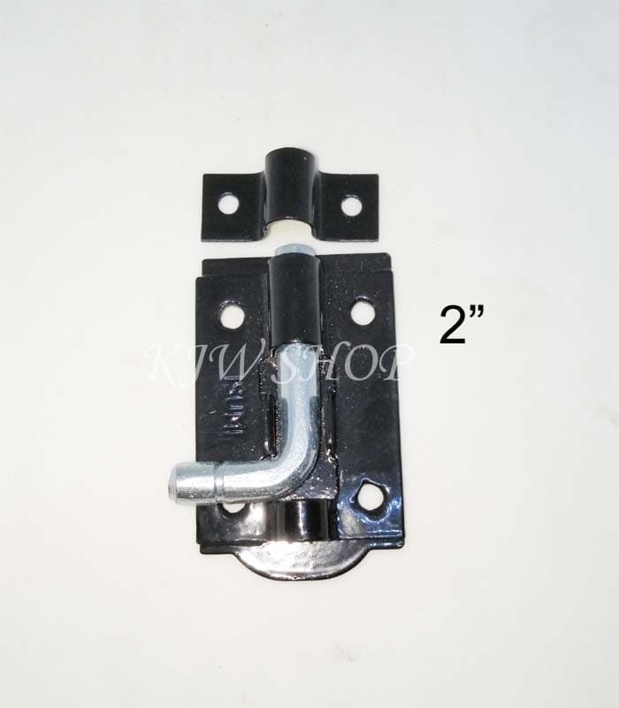 Grendel 2" Slot Pintu Selot Kunci Pintu Bahan Besi Tebal 2" Hitam ...