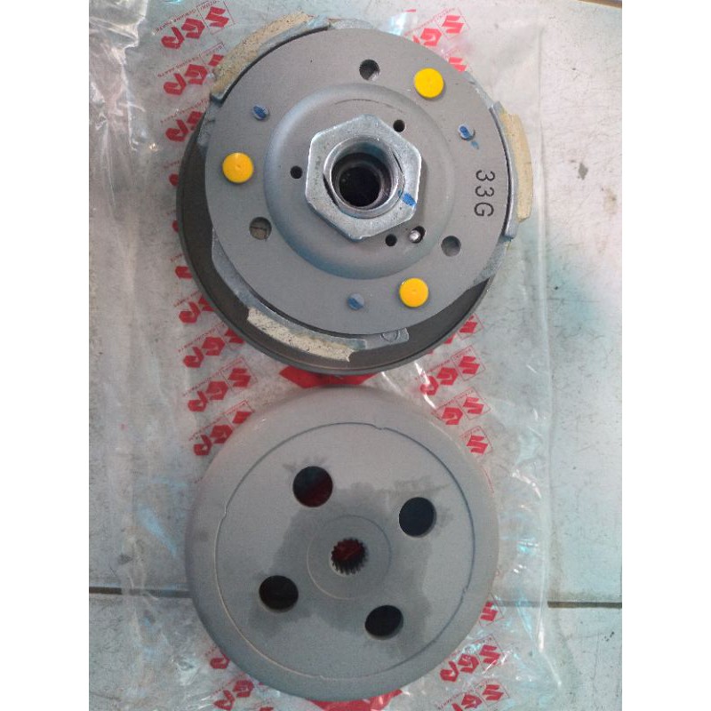 poly poli pulley pully assy SUZUKI SPIN SKYWAVE SKYDRIVE SPIN 125 | Lazada Indonesia