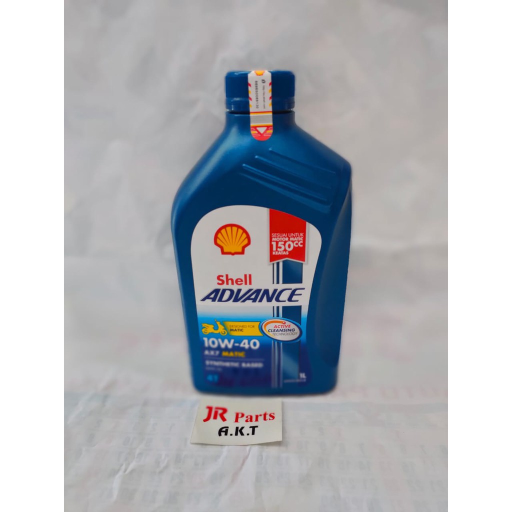 OLI SHELL AX7 MATIC 1L 10W-40 ORIGINAL 100% | Lazada Indonesia