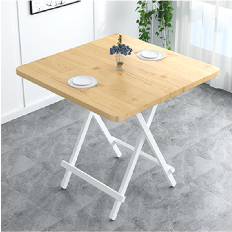 Meja Lipat Kayu Minimalis Ukuran 60x60cm / Meja Makan Lipat Kayu ...