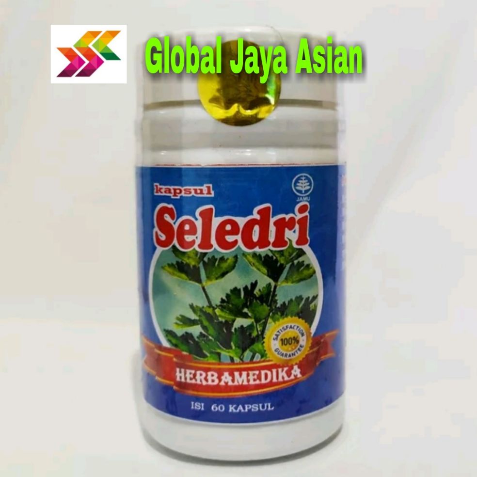 Kapsul Daun Seledri Herbamedika isi 60 Kapsul | Lazada Indonesia
