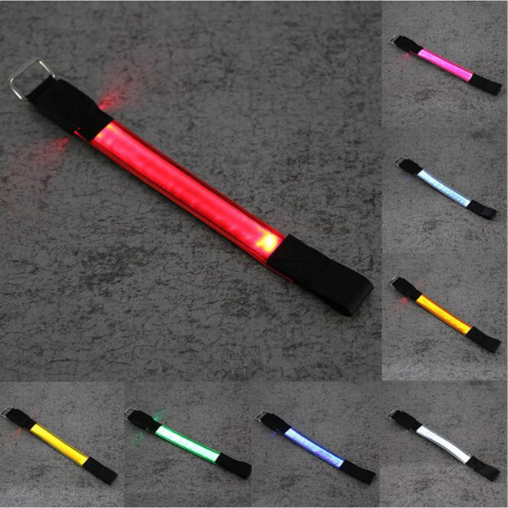 (On sale)(Fast delivery）Outdoor LED Night Run Light Bracelet Safety ...