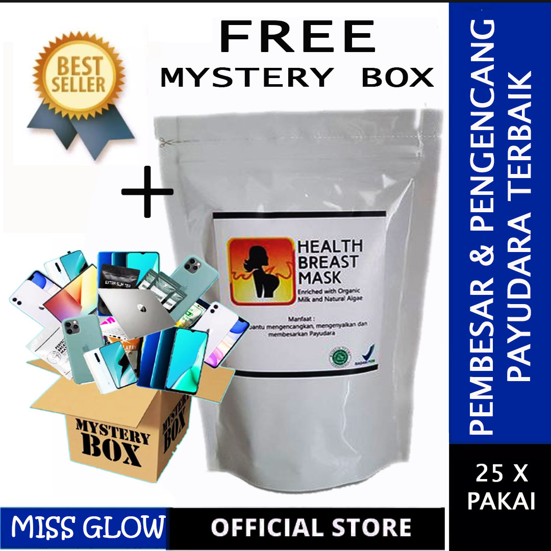 HEALTH BREAST MASK (25x) Masker Pembesar dan Mengencangkan Payudara ...