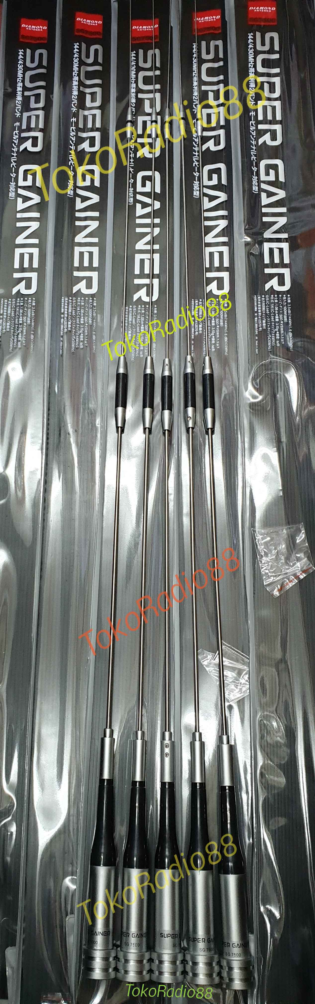 ANTENNA DIAMOND SG7500 SUPER GAINER DUAL BAND 144 430 Mhz | Lazada ...