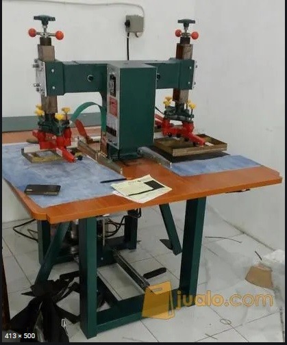 MESIN HIGH FREQUENCY (HF) PLASTIK WELDING-PRESS MIKA(EMBOSS&HOTPRINT ...