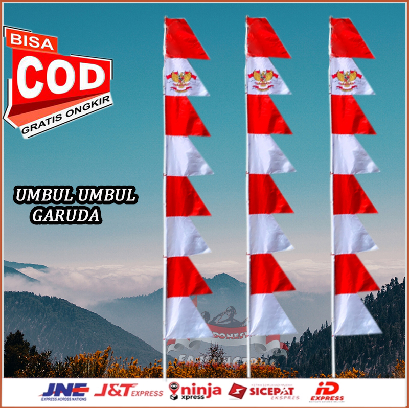 UMBUL UMBUL GARUDA MERAH PUTIH | Lazada Indonesia