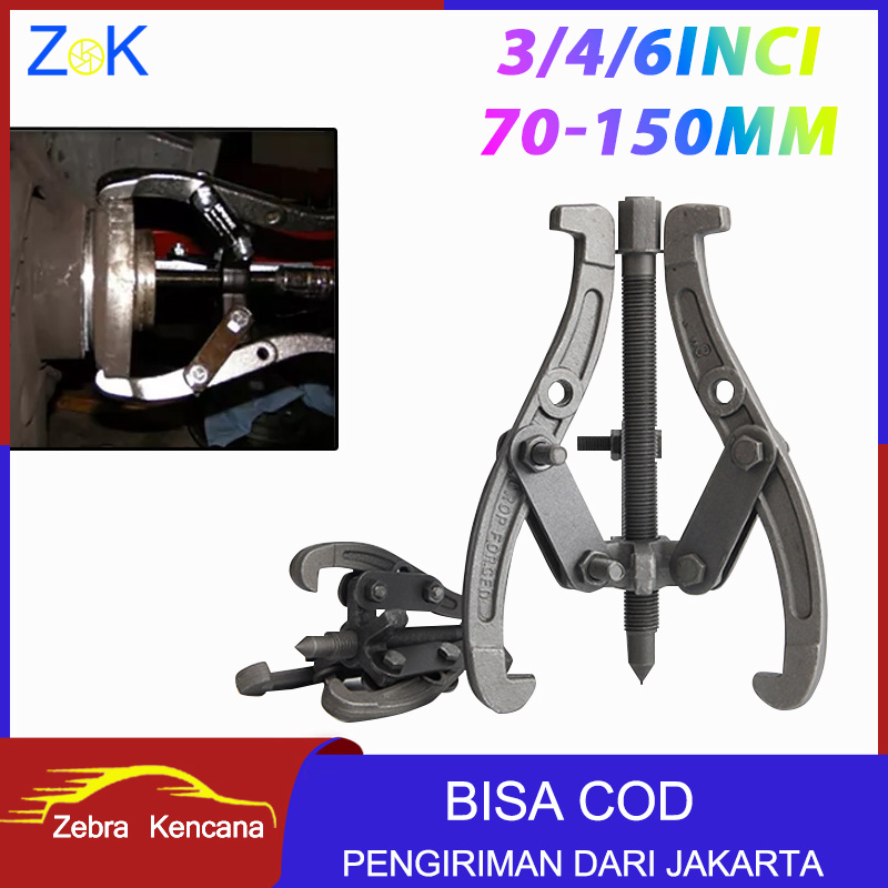 (Dikirim Dari Jakarta) Gear Puller 3 Jaw Tracker 3/4/6 Inchi Tracker ...
