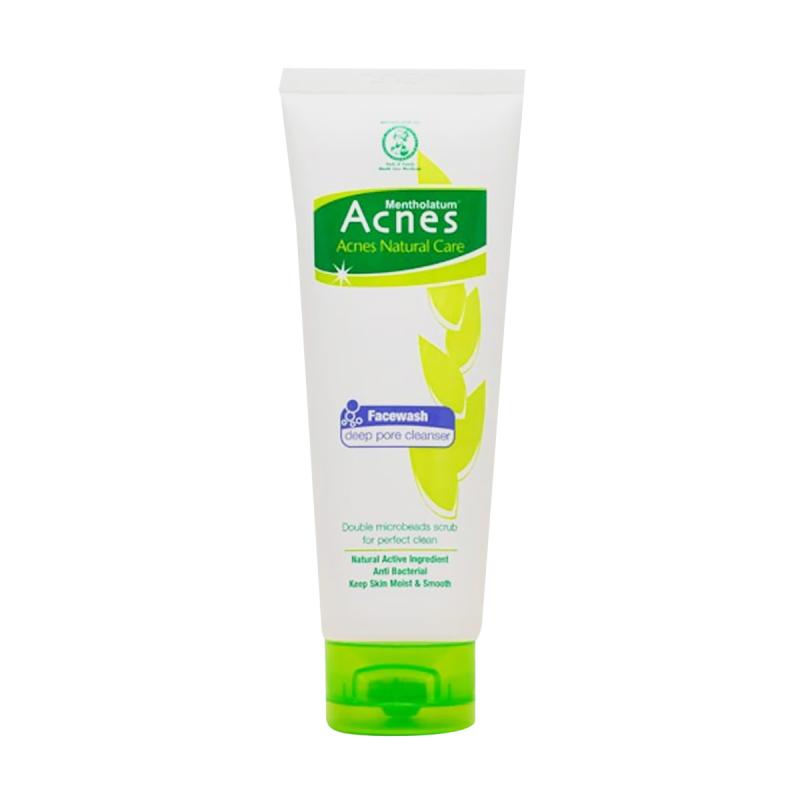 ACNES Natural Care Face Wash 50gr / Facial Wash Sabun Pencuci Wajah ...