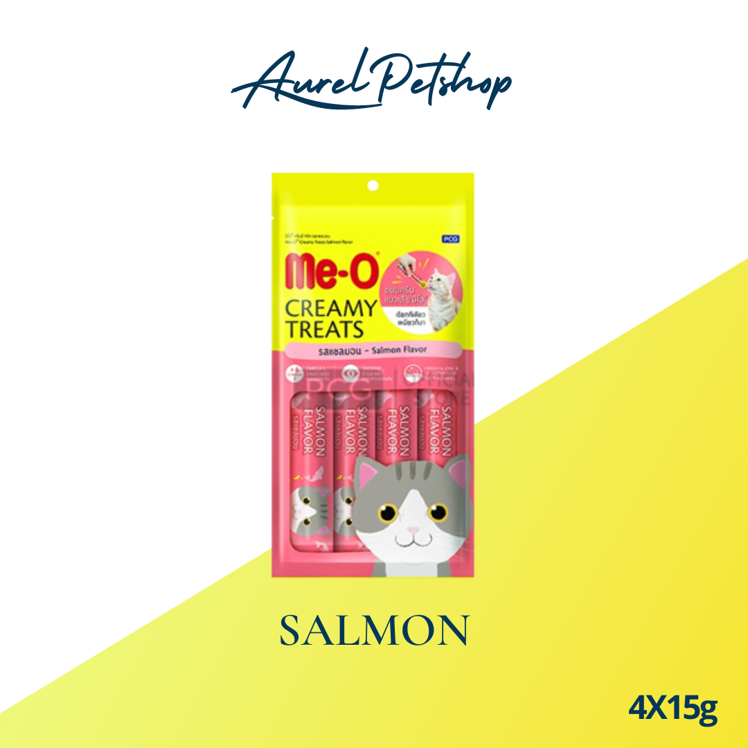MEO Creamy treats 4 x 15gr All Variant / Snack kucing | Lazada Indonesia