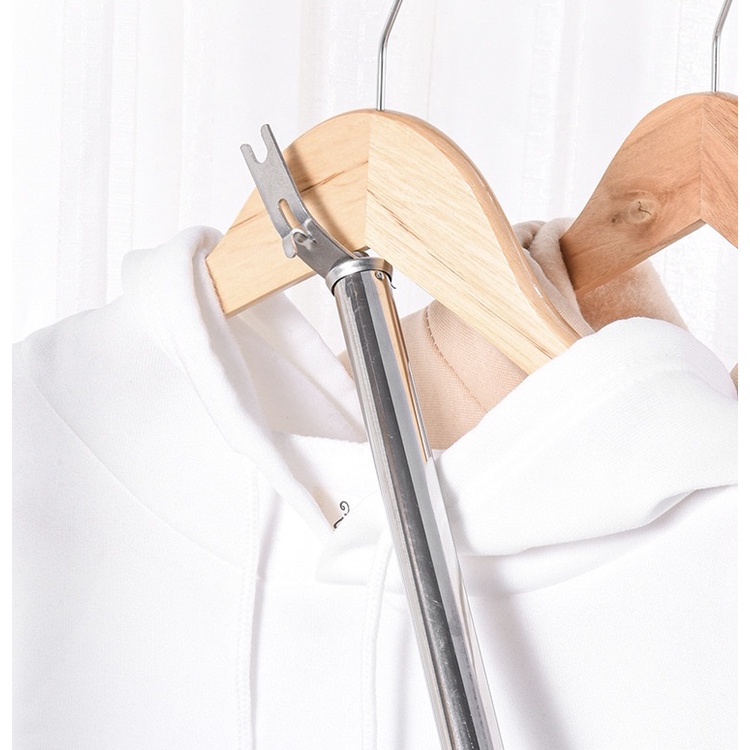 【ZEN】Stick Jemuran Pakaian Panjang Pengait Pakaian Tahan Berat | Lazada ...