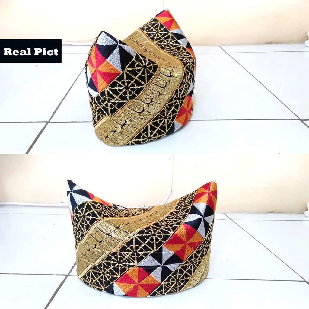 Peci Kopeah kopyah Songkok Tapis Lampung Perahu Cilugam | Lazada Indonesia