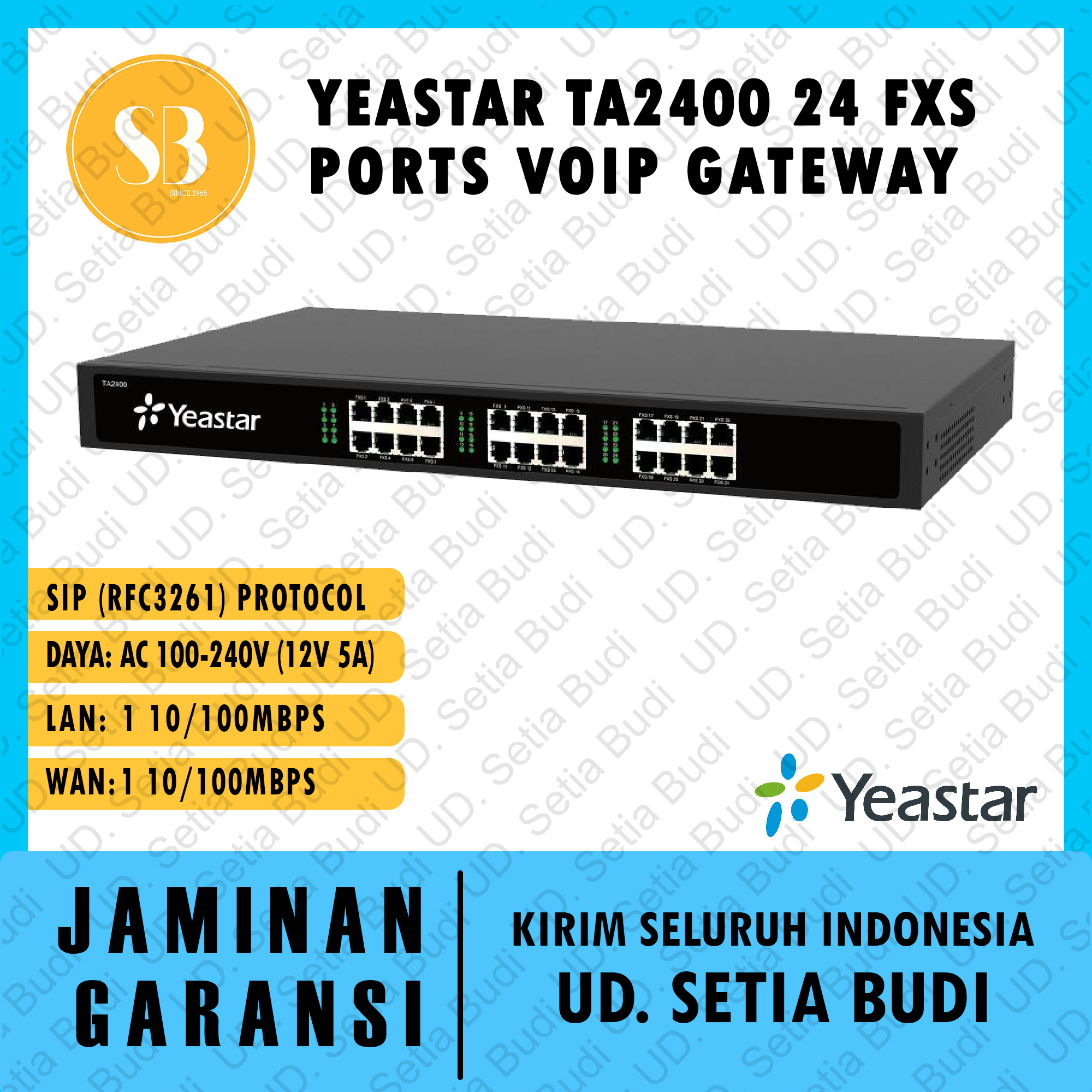 Yeastar TA2400 24 FXS Ports VoIP Gateway | Lazada Indonesia