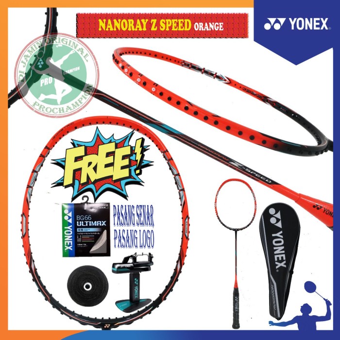 YONEX NANORAY Z SPEED RAKET BADMINTON ORIGINAL | Lazada Indonesia