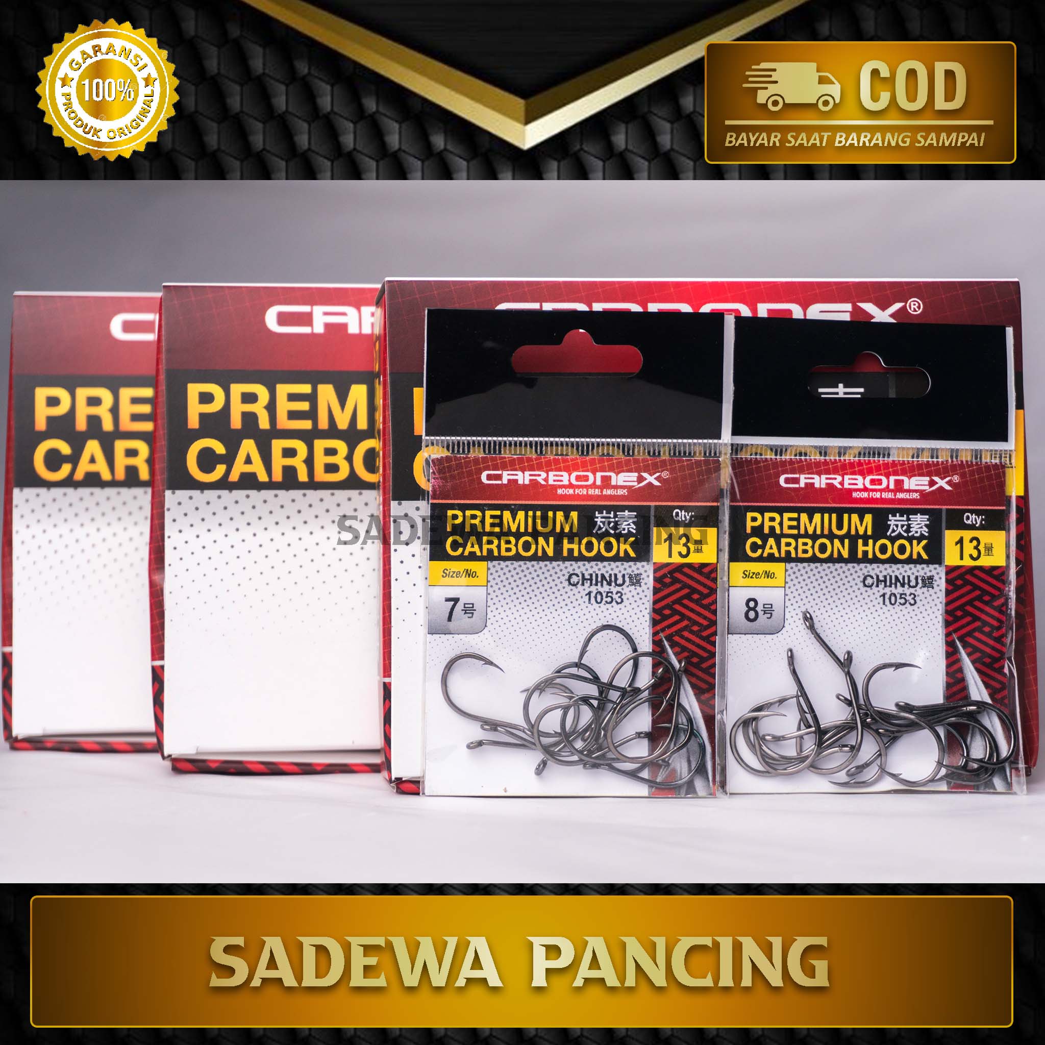 Mata Kail Carbonex 1053 Chinu Ring/ Kail Lubang/ Kail Sidat/ Kail Laut ...